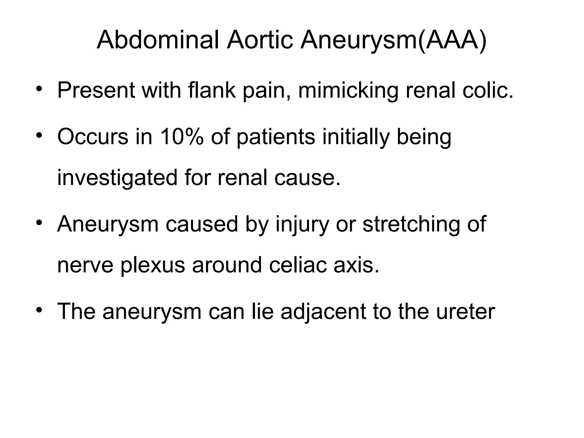 Principle of management of rt flank pain | PPT