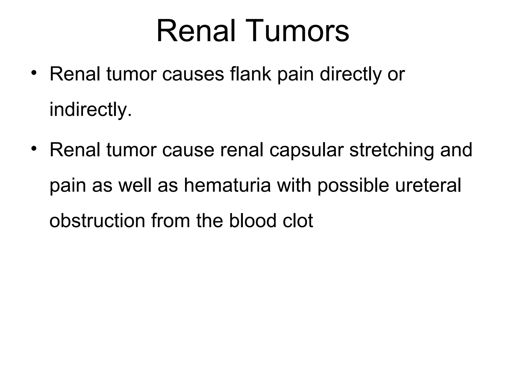 Principle of management of rt flank pain | PPT