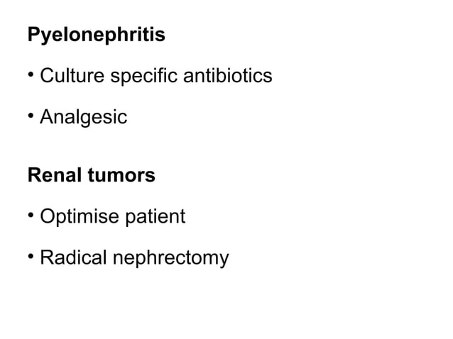 Principle of management of rt flank pain | PPT
