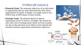 Principle of management Sumaira fatima Goals , traditional objective ...