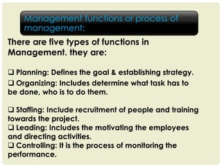 Principle of managment by saurav | PPT