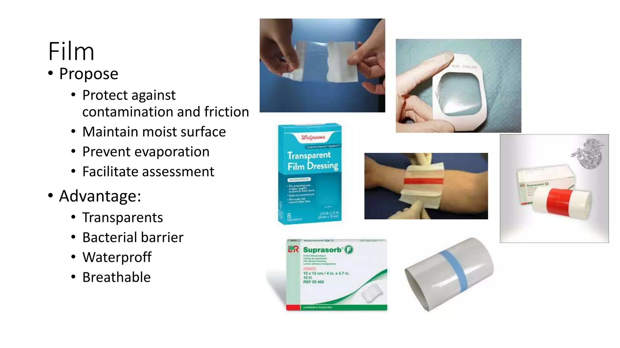 Principle of modern dressing, type and indication | PPTX