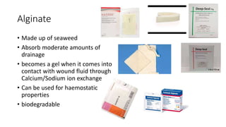 Principle of modern dressing, type and indication | PPTX