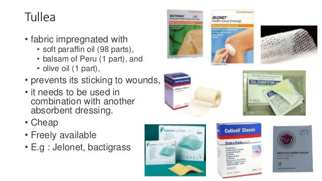 Principle of modern dressing, type and indication