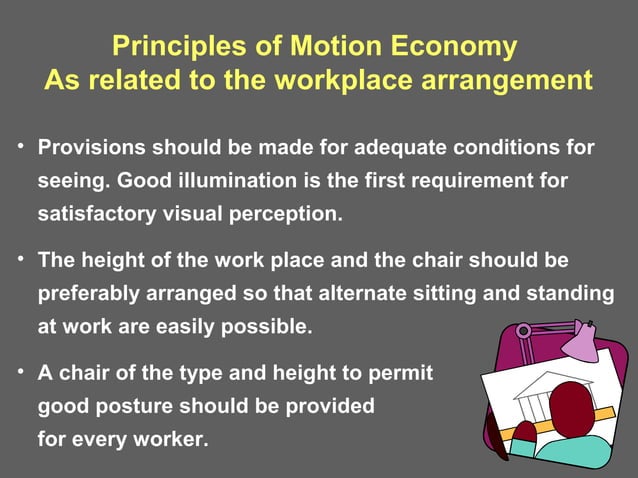 Principle of motion economy presented at BSTQM | PPT | Technology ...
