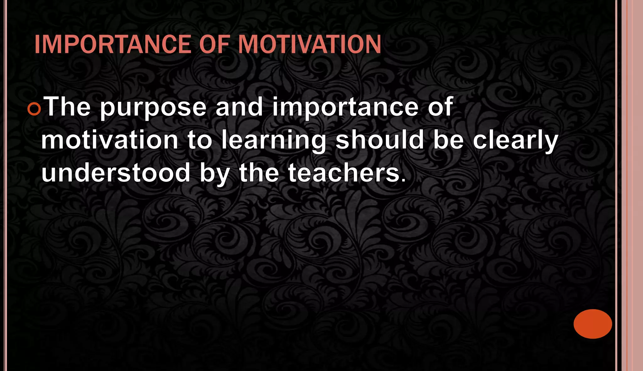 Principle of motivation | PPT