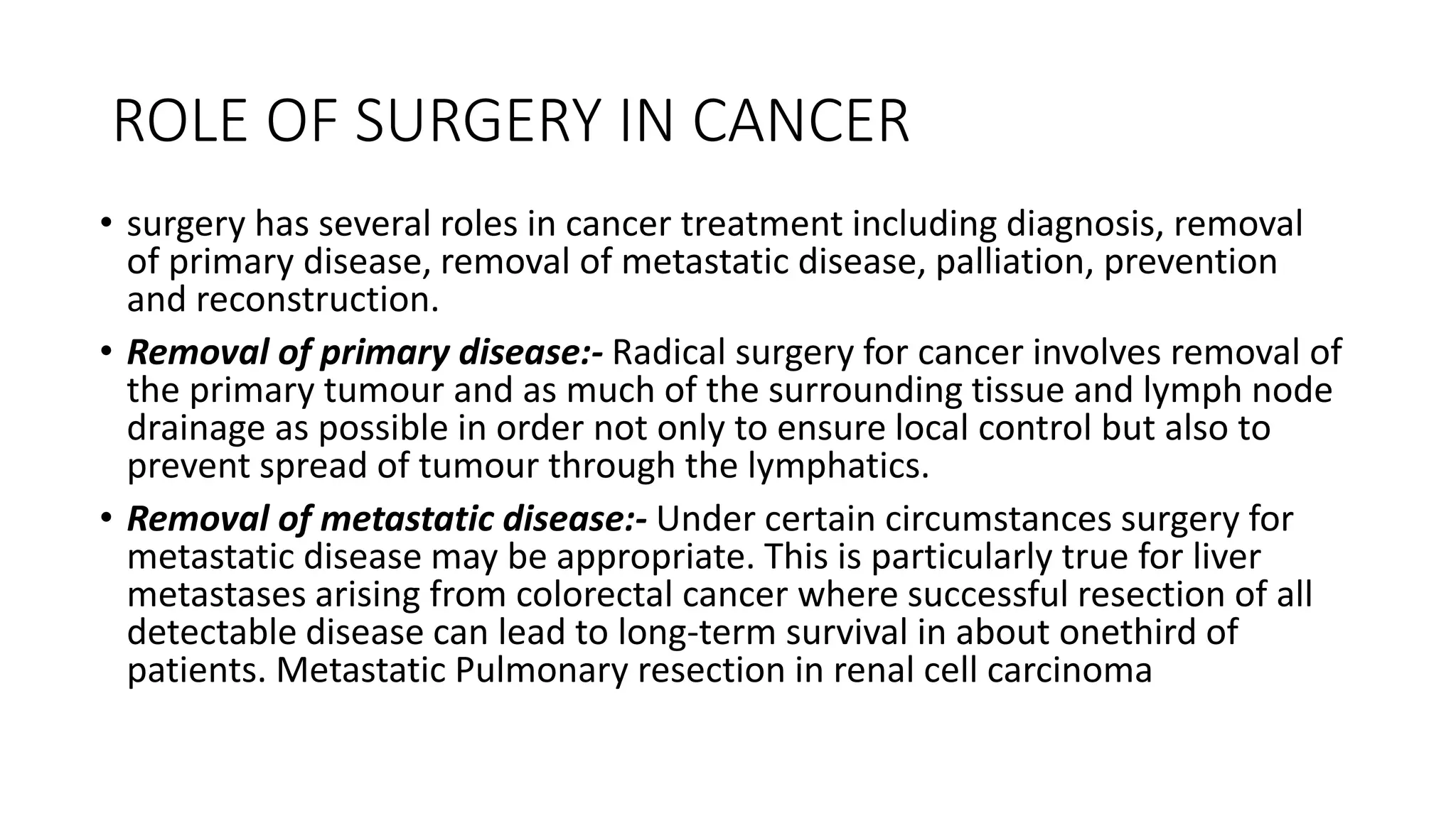 Principle of oncology | PPTX