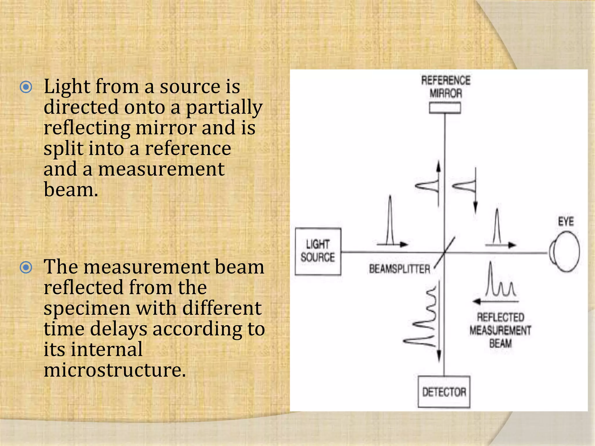 Principles of optical coherence tomography | PPTX