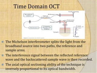 Principles of optical coherence tomography | PPTX