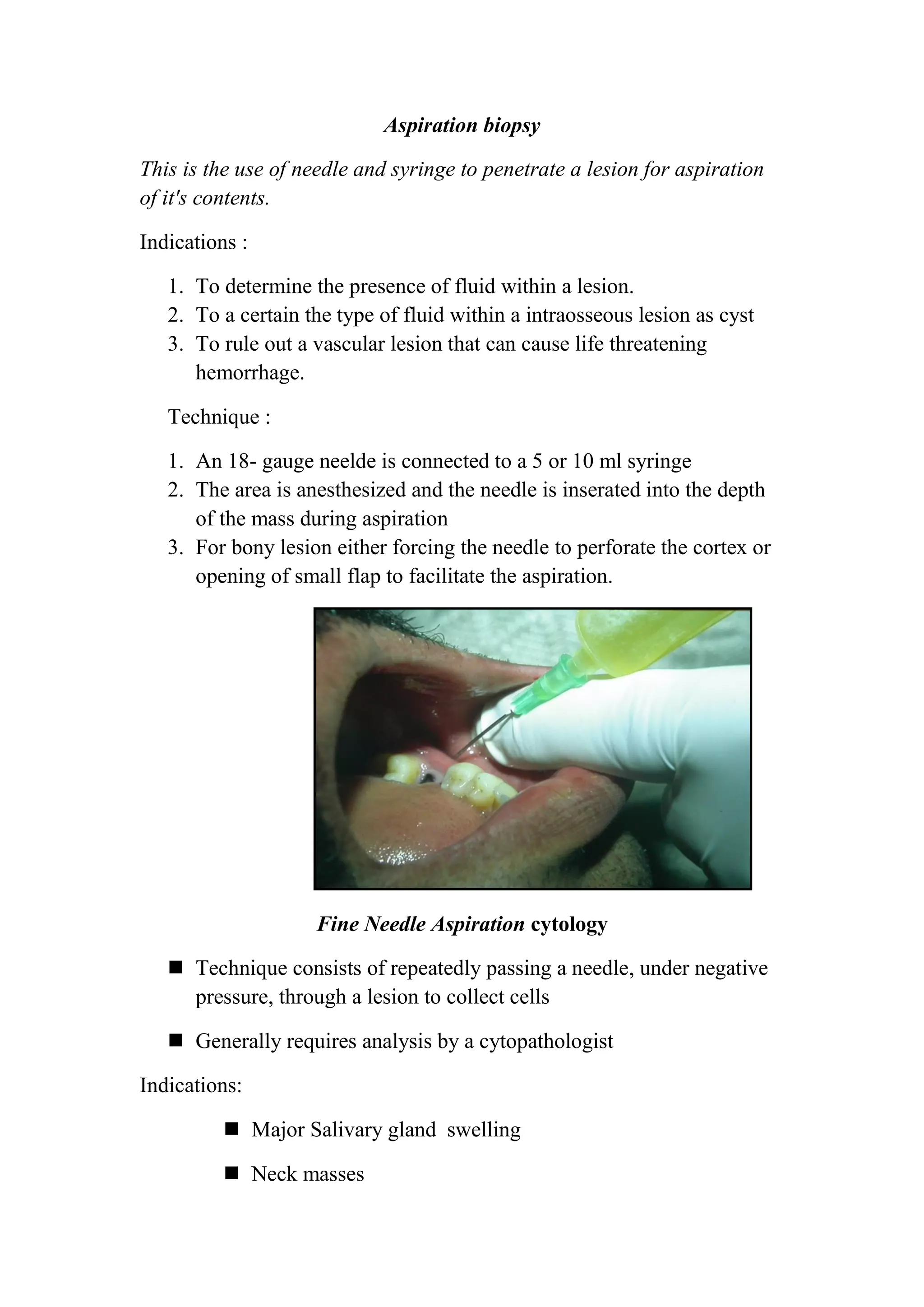 Principle of oral biopsy | PDF | Skin and Dermatology | Diseases and ...