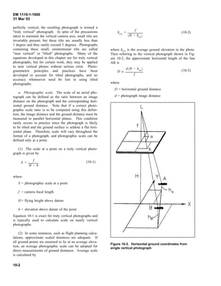 Principle of photogrammetry | PDF