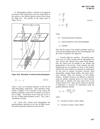 Principle of photogrammetry | PDF
