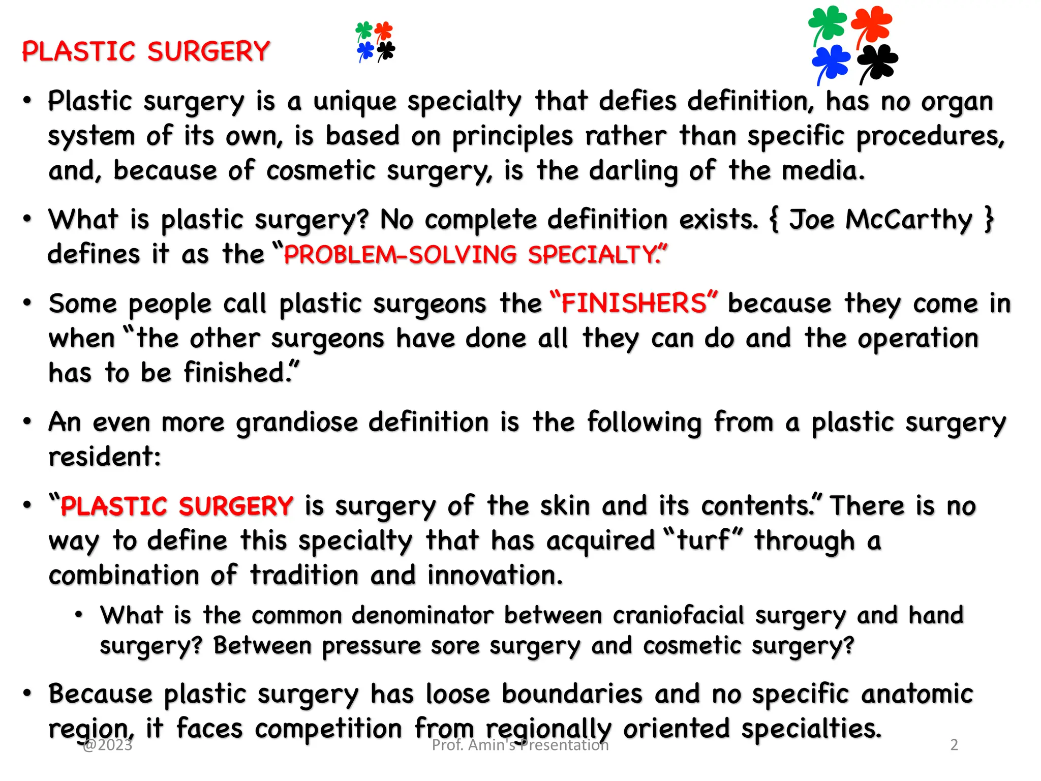 Principle of Plastic Surgery, plastic surgery notes | PDF