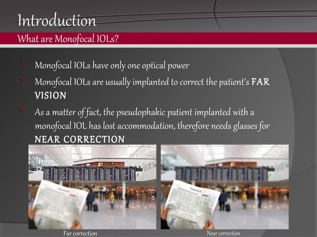 Principle of presbyopia correcting iols | PPT | Eye and Vision ...