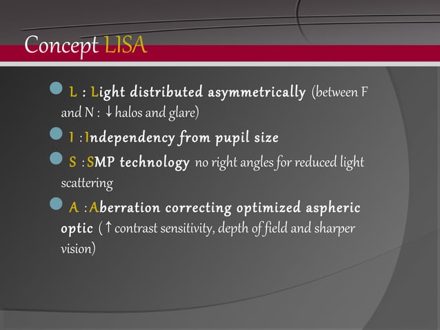 Principle of presbyopia correcting iols | PPT | Eye and Vision ...