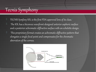 Principle of presbyopia correcting iols | PPT