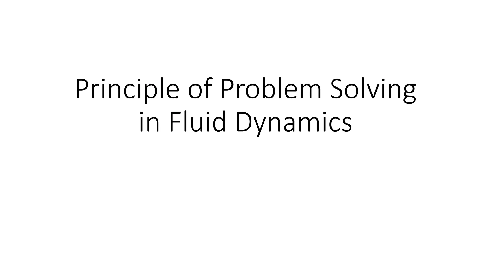 Principle of Problem solving.pptx | Physics | Science