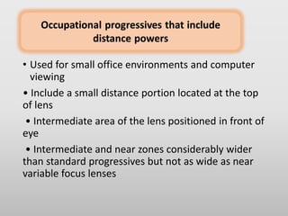 Principle of progressive addition lenses | PPTX