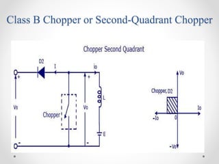 Principle of regenerative braking and chopper configuration | PPTX