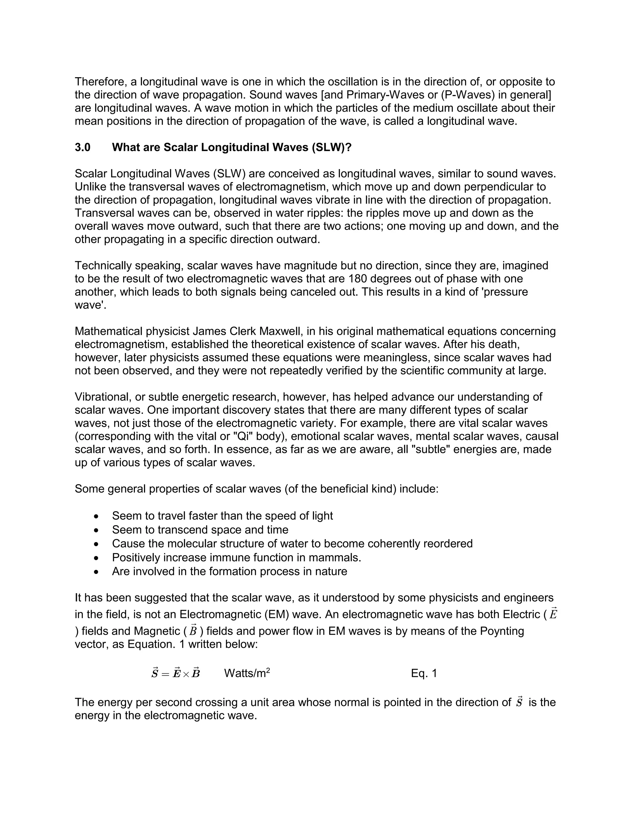 Principle of Scalar Electrodynamics Phenomena, Dr. Bahman Zohuri | PDF
