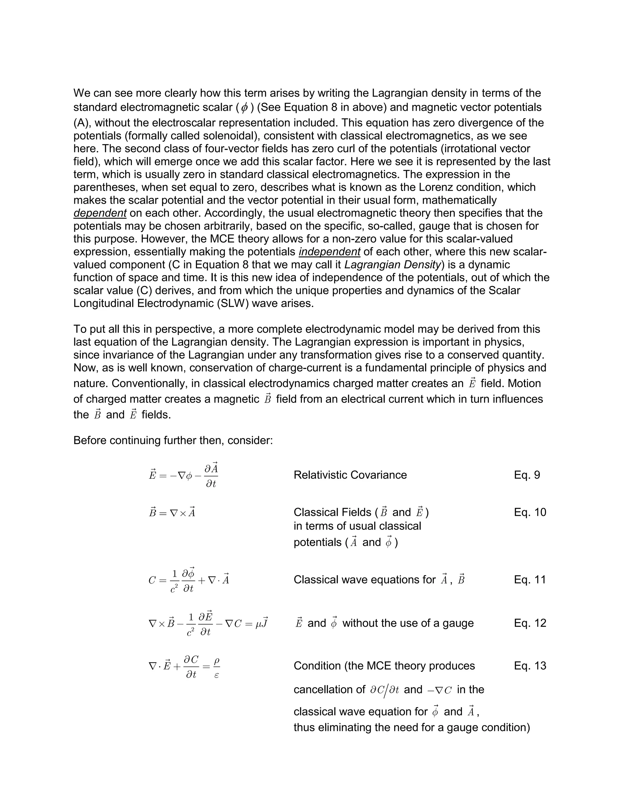 Principle of Scalar Electrodynamics Phenomena, Dr. Bahman Zohuri | PDF