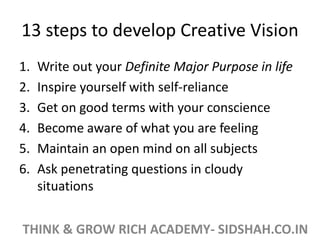 Principle of Success- Creative Vision | PPTX