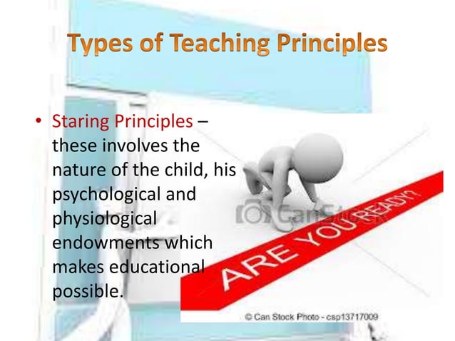 Principle of teaching and learning review | PPTX
