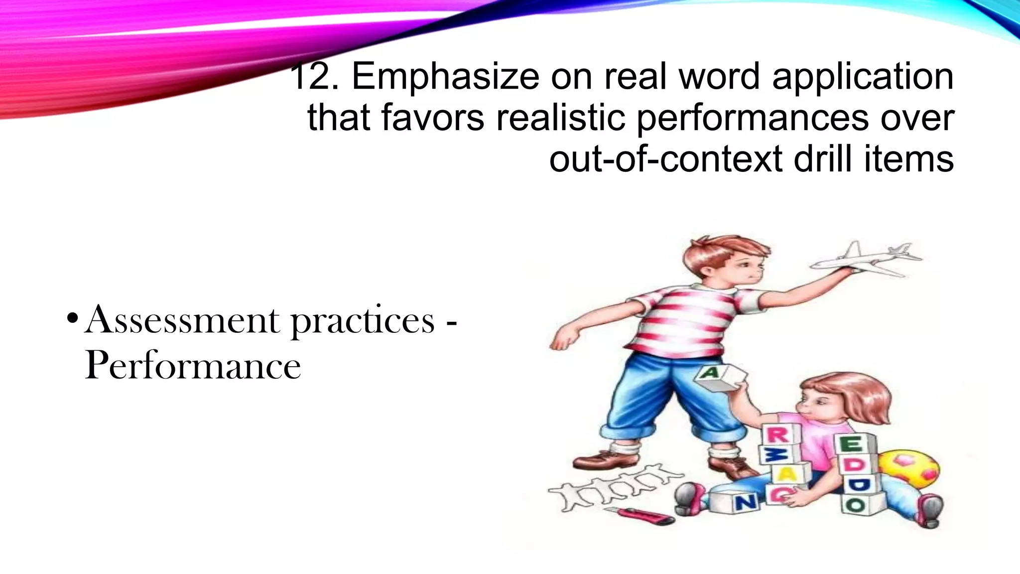 Principle of teaching and the learning language | PPTX