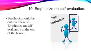 Principle of teaching and the learning language | PPTX