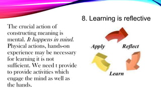 Principle of teaching and the learning language | PPTX