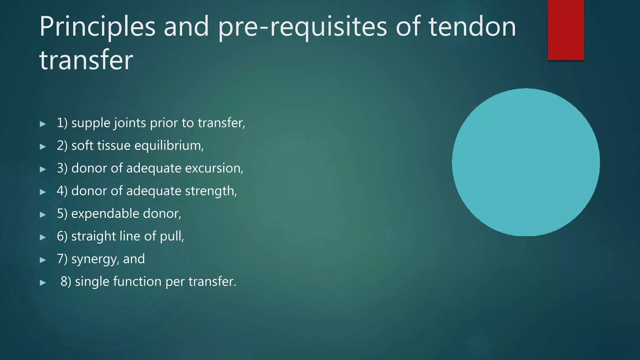 Principle of tendon transfer.pptx
