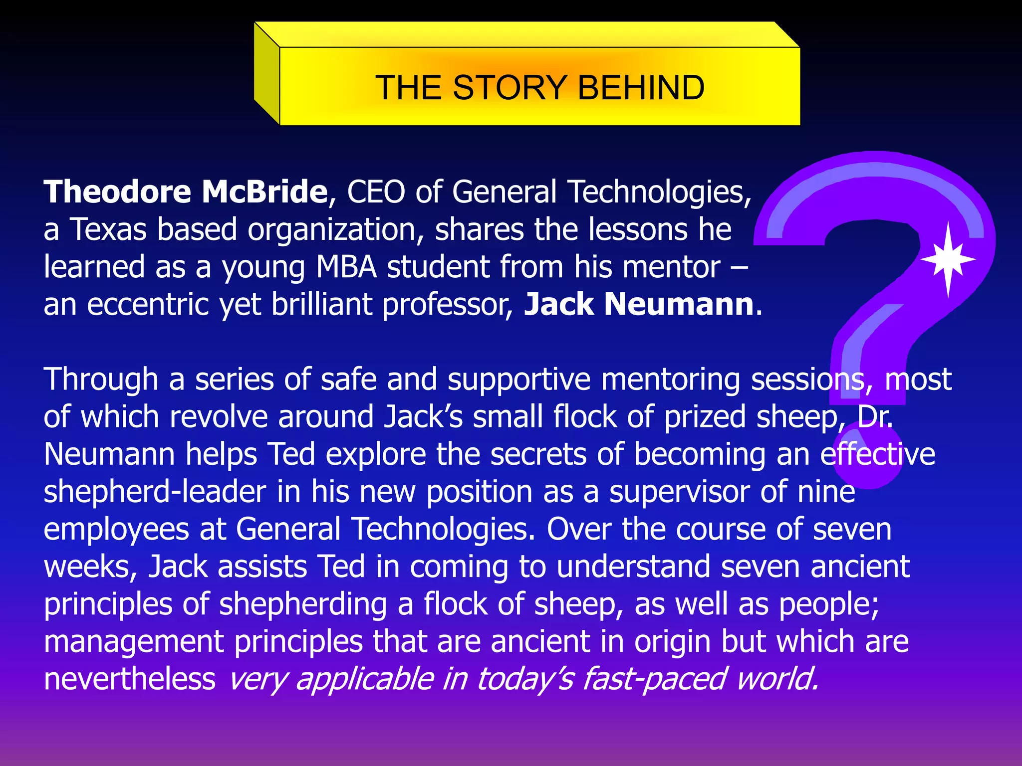 Principle of the Way of the Shepherd | PDF