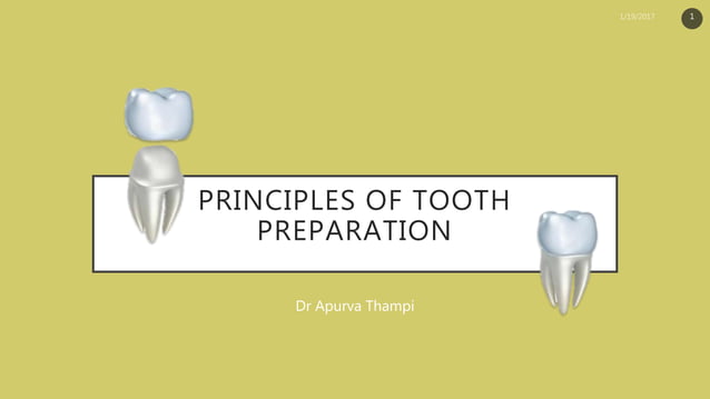 Principle of tooth preparation | PPTX | Dental Health | Diseases and ...