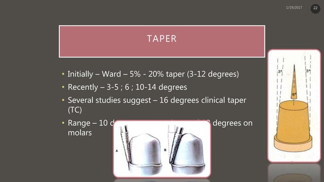 Principle of tooth preparation | PPTX | Dental Health | Diseases and ...