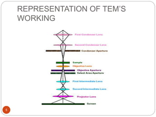 Principle of transmission electron microscope. | PPTX
