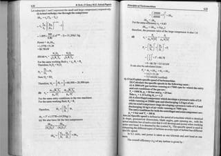 Principle of Turbo machine (Unit I) Semester 5 RTU | PDF