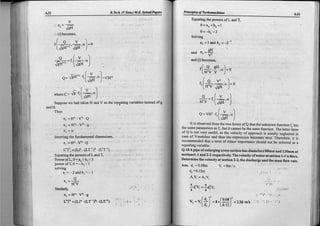 Principle of Turbo machine (Unit I) Semester 5 RTU | PDF