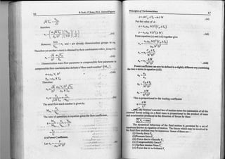 Principle of Turbo machine (Unit I) Semester 5 RTU | PDF