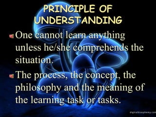 Principle of understanding | PPTX