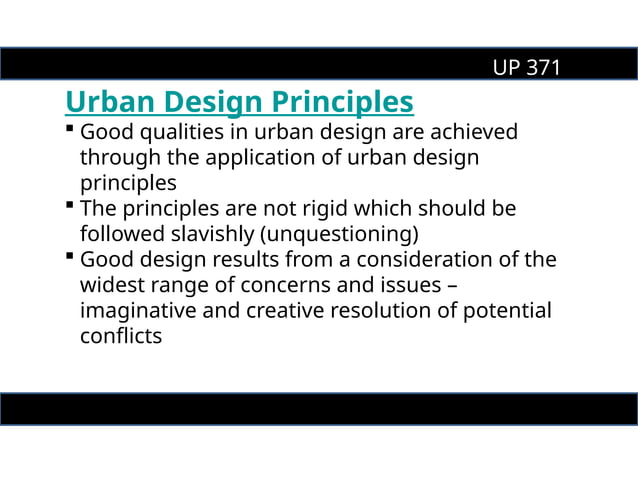 Principle_of_urban_design and elements u | PPTX | Developmental Sites ...