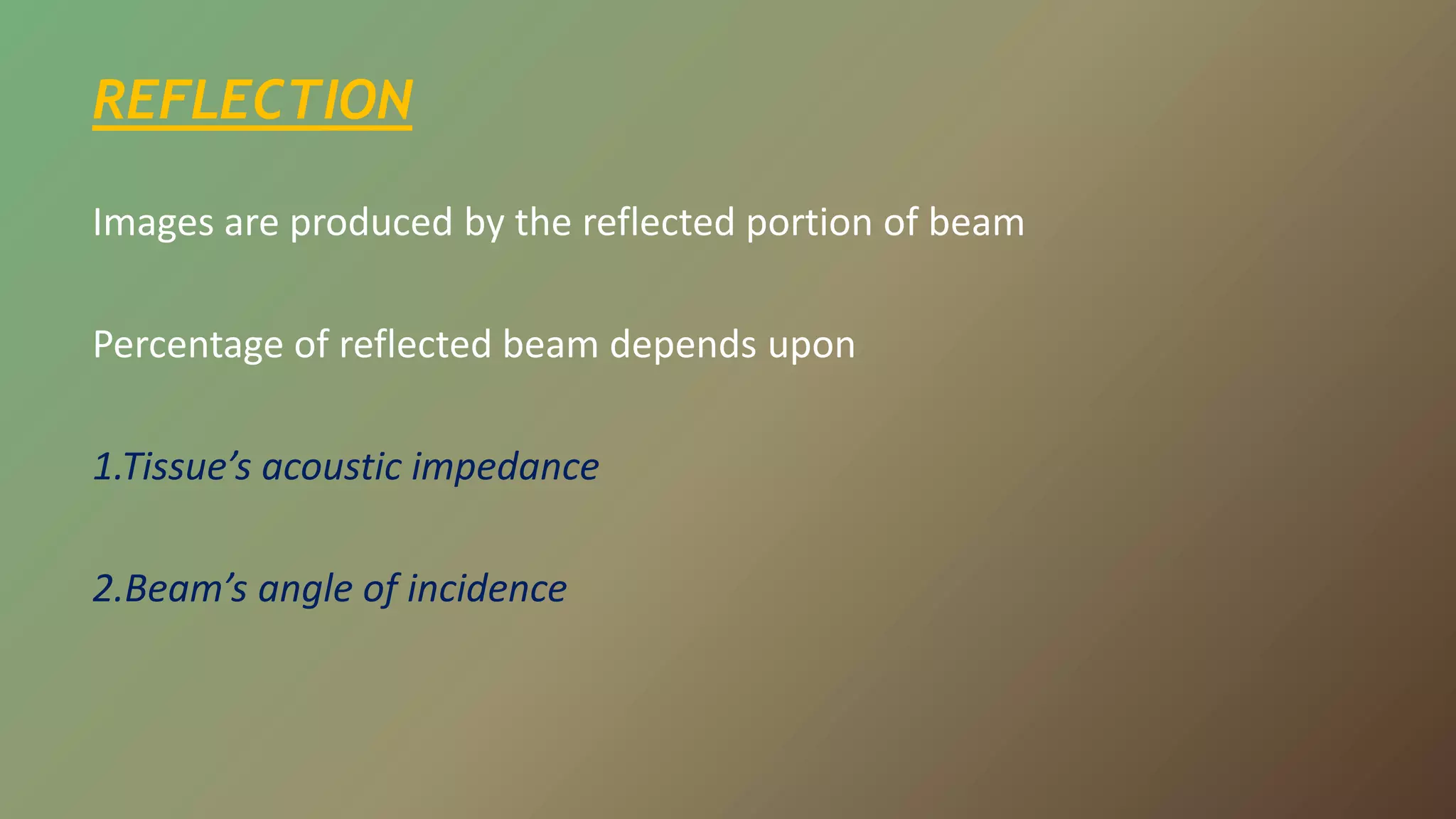 Principle of usg imaging, construction of transducers | PPTX