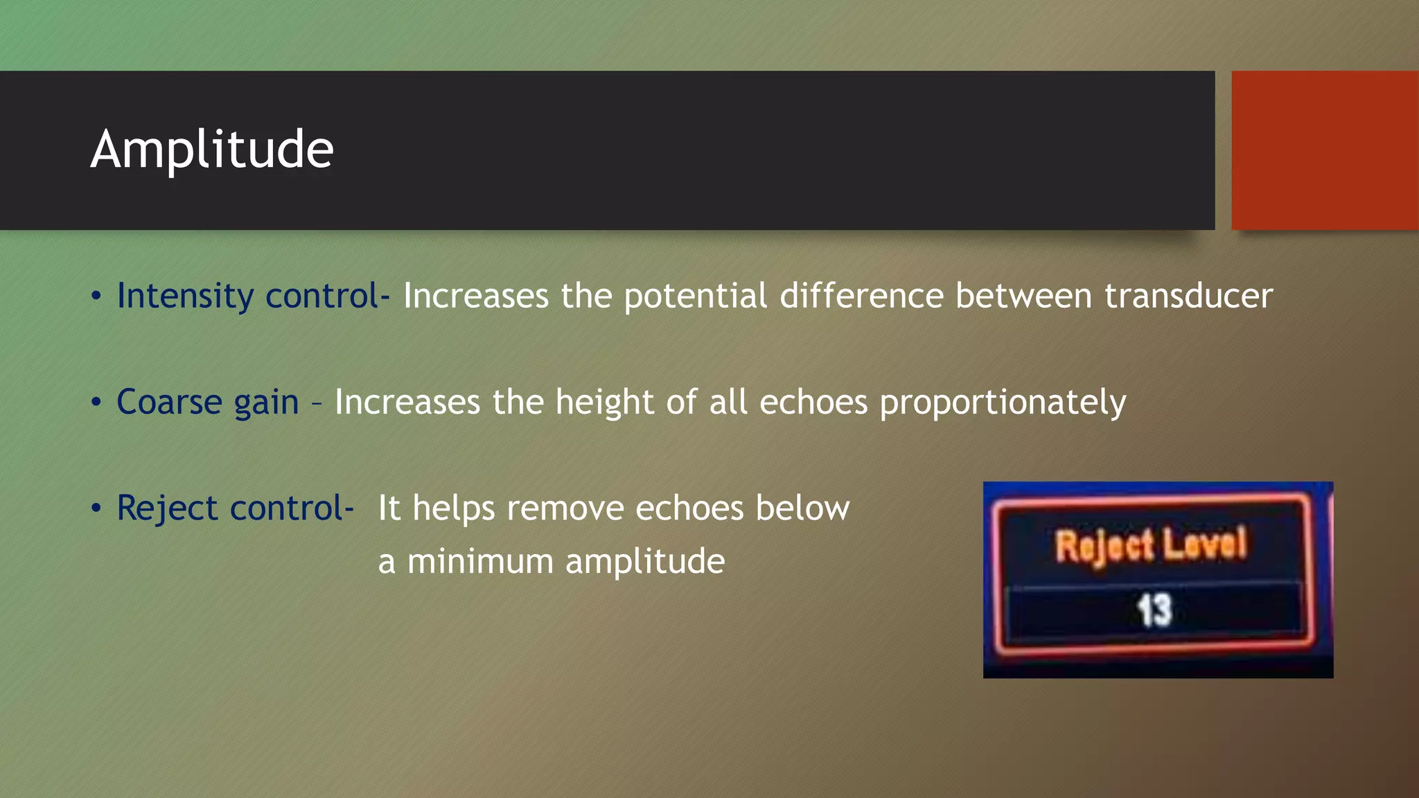 Principle of usg imaging, construction of transducers | PPTX