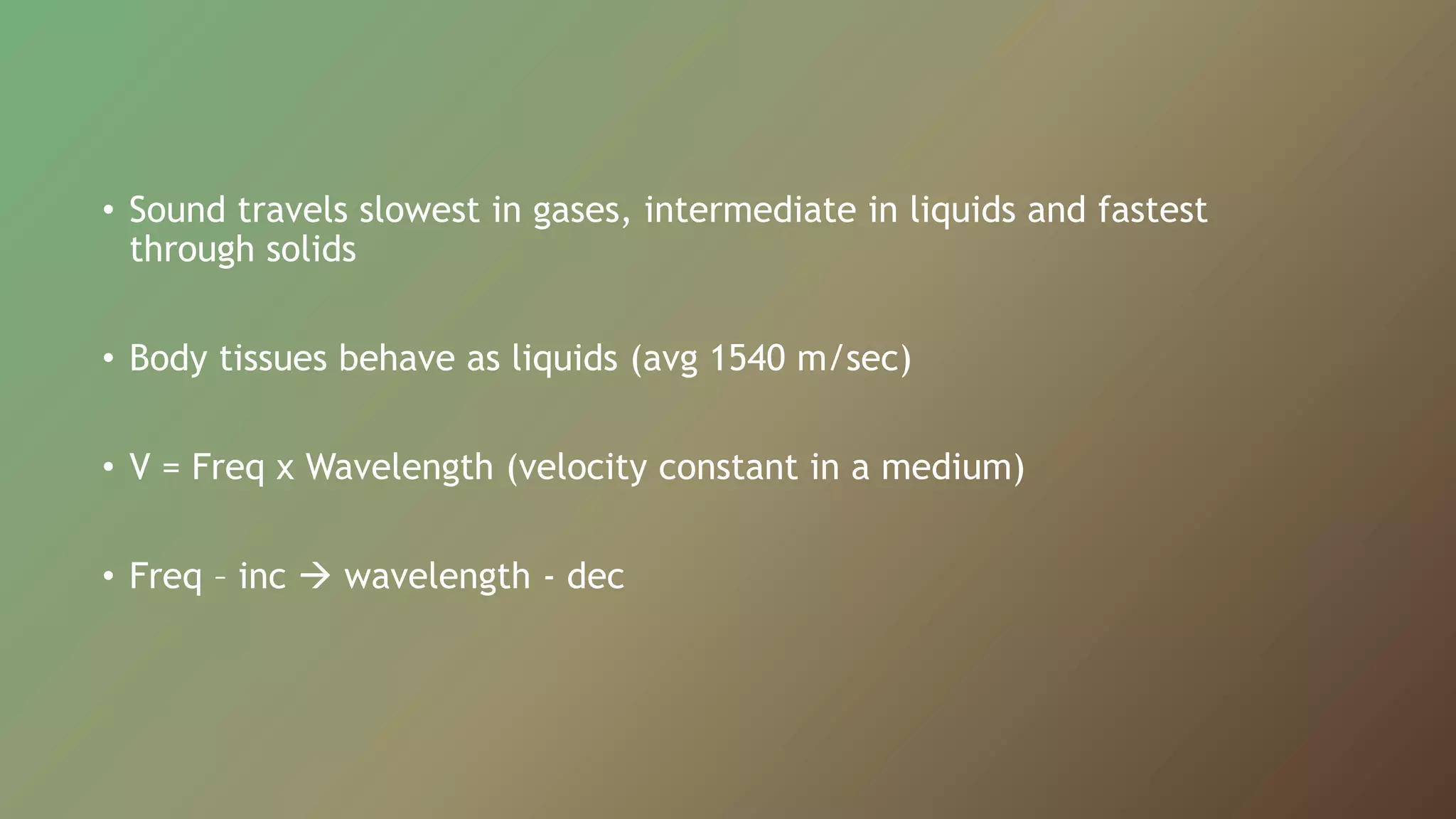 Principle of usg imaging, construction of transducers | PPTX