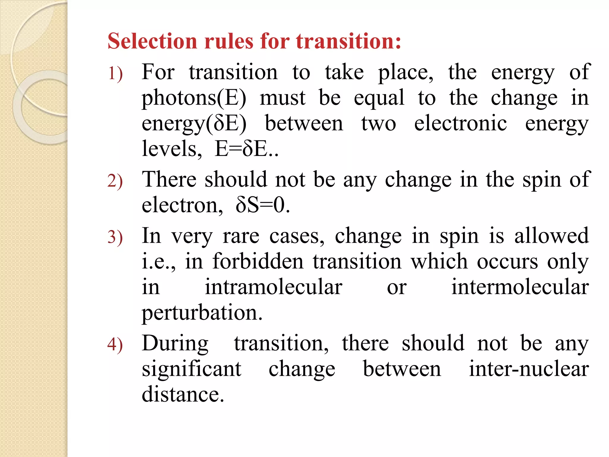 Principle of UV visible Spectroscopy | PPTX