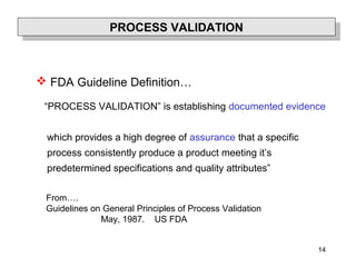 Principle of Validation and Qualification | PPT