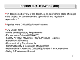Principle of Validation and Qualification | PPT