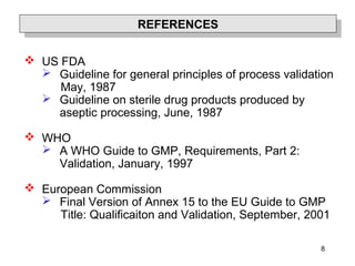 Principle of Validation and Qualification | PPT