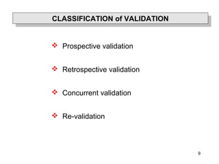 Principle of Validation and Qualification | PPT