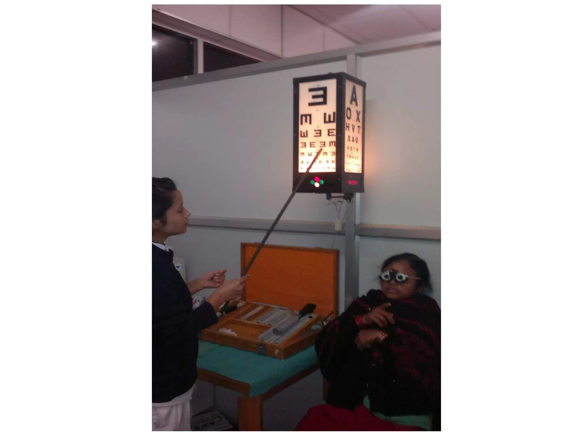 Principle of visual acuity charts class | PPT