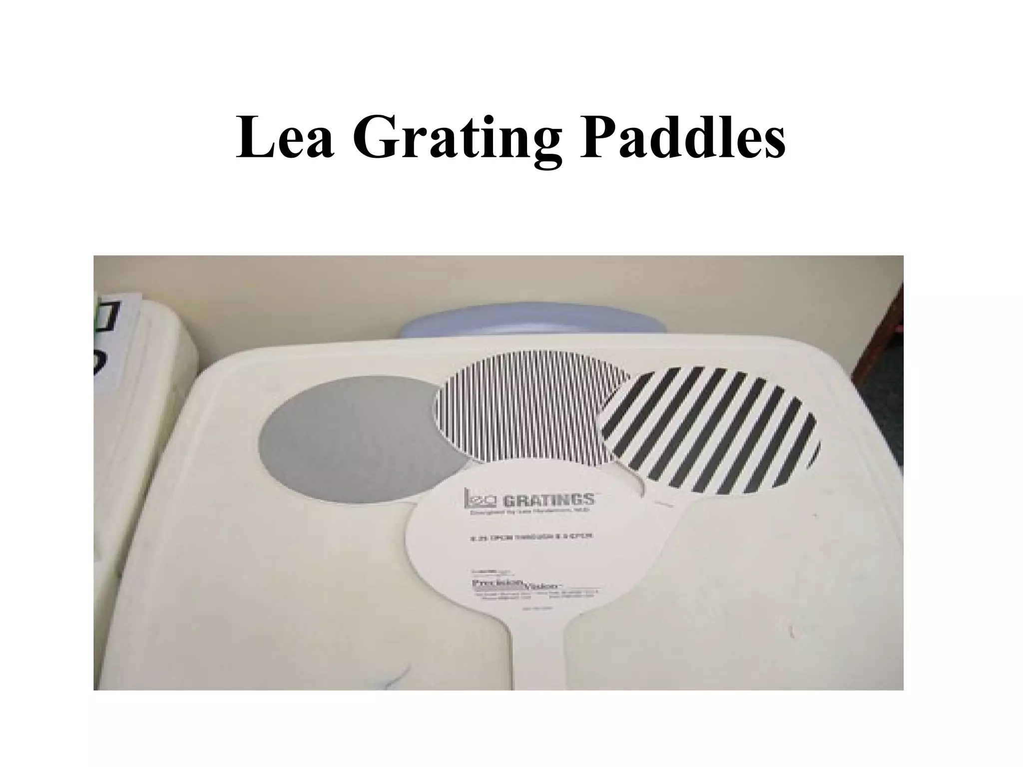 Principle of visual acuity charts class | PPT